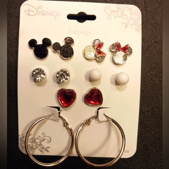 Disney | Jewelry | Disney Earrings 6 Pair | Poshmark